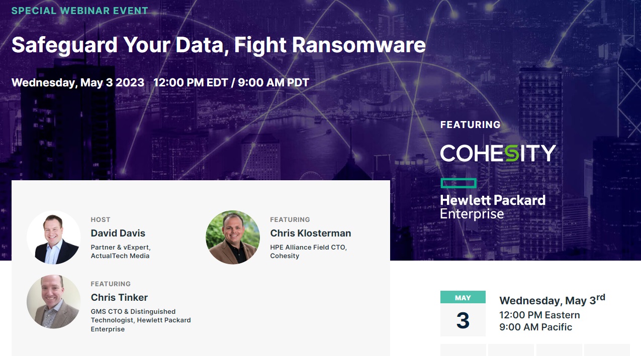 WEBINAR: Safeguard Your Data, Fight Ransomware – Connect Worldwide