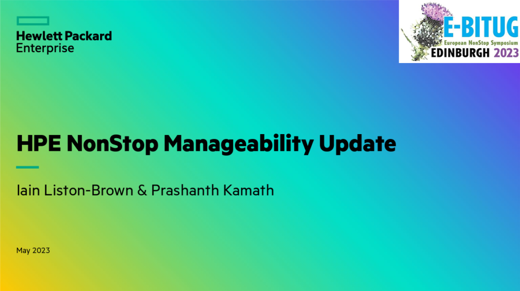 E-BITUG 2023 Presentation Downloads - Connect Worldwide