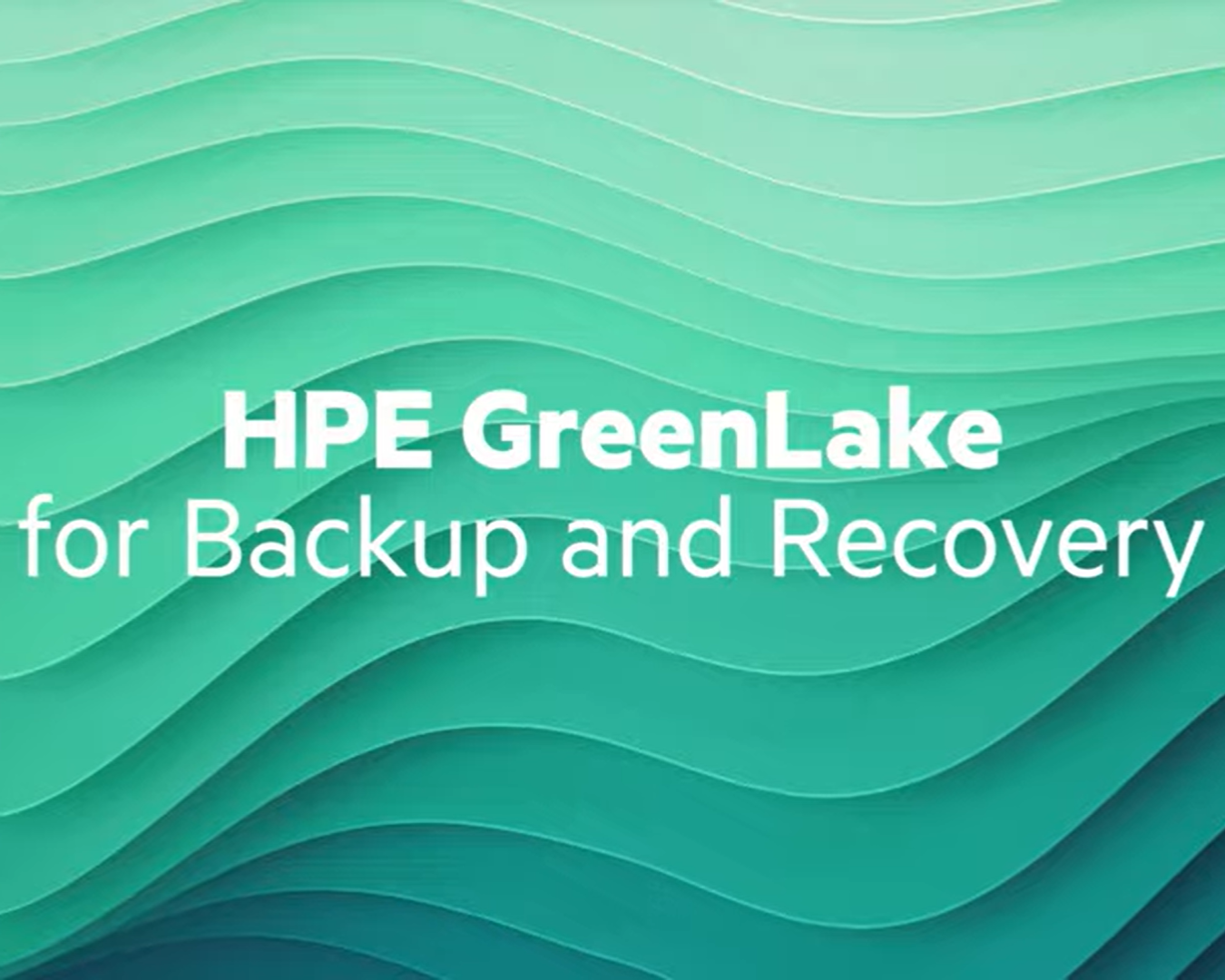 Enhancing hybrid cloud data protection with HPE GreenLake for Backup and Recovery